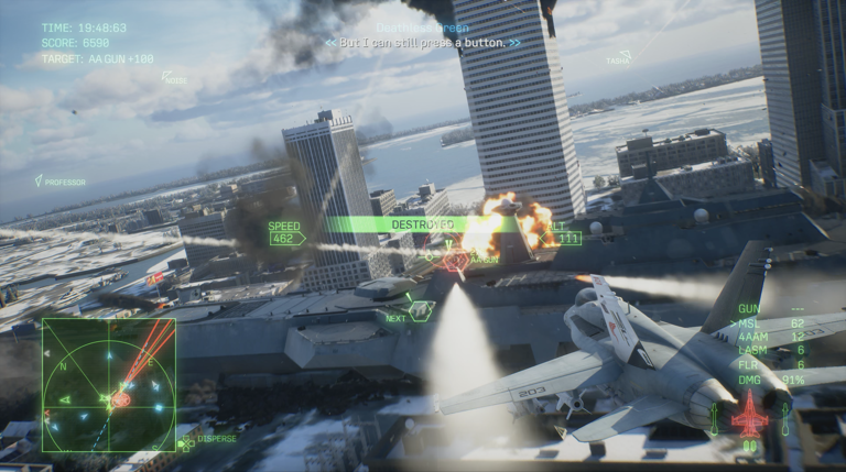 I played four hours of Ace Combat 8, and now I feel like a real fighter ...