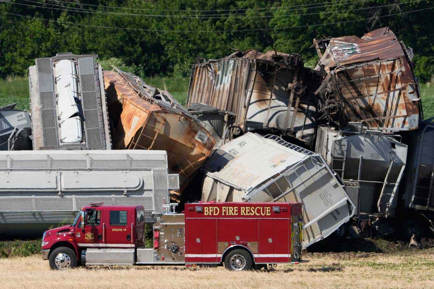 1 dead and another seriously injured after train collides with semi ...
