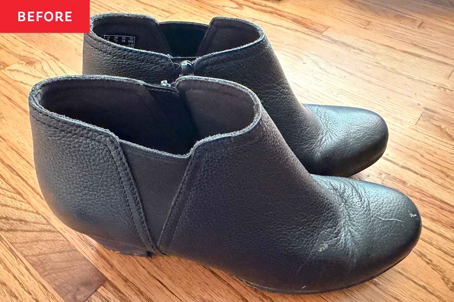 My dad told me to use a banana to clean my shoes, and I can't believe ...