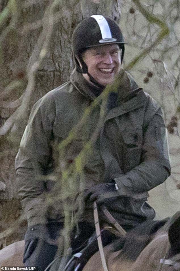 Andrew spotted with bruise on his face near Sandringham home