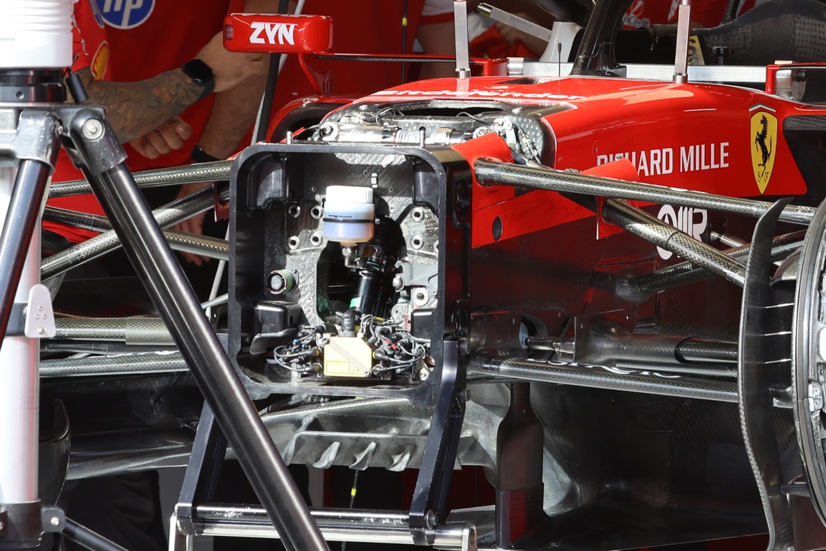 F1 | Ferrari: con le ali chiuse rimosso l’attuatore idraulico nel ...