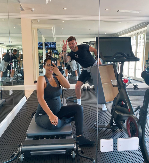 How Rochelle Humes transformed her body composition