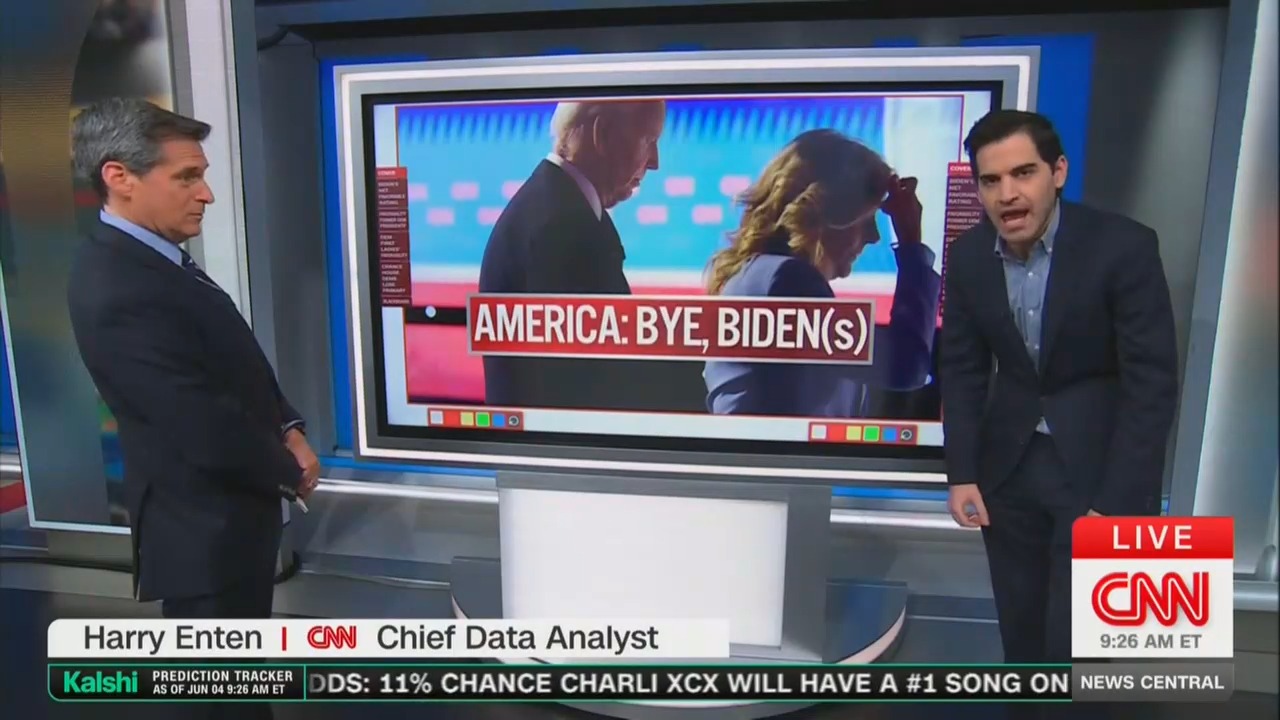 CNN data guru says Americans have 'one message' for Bidens – 'go away!'