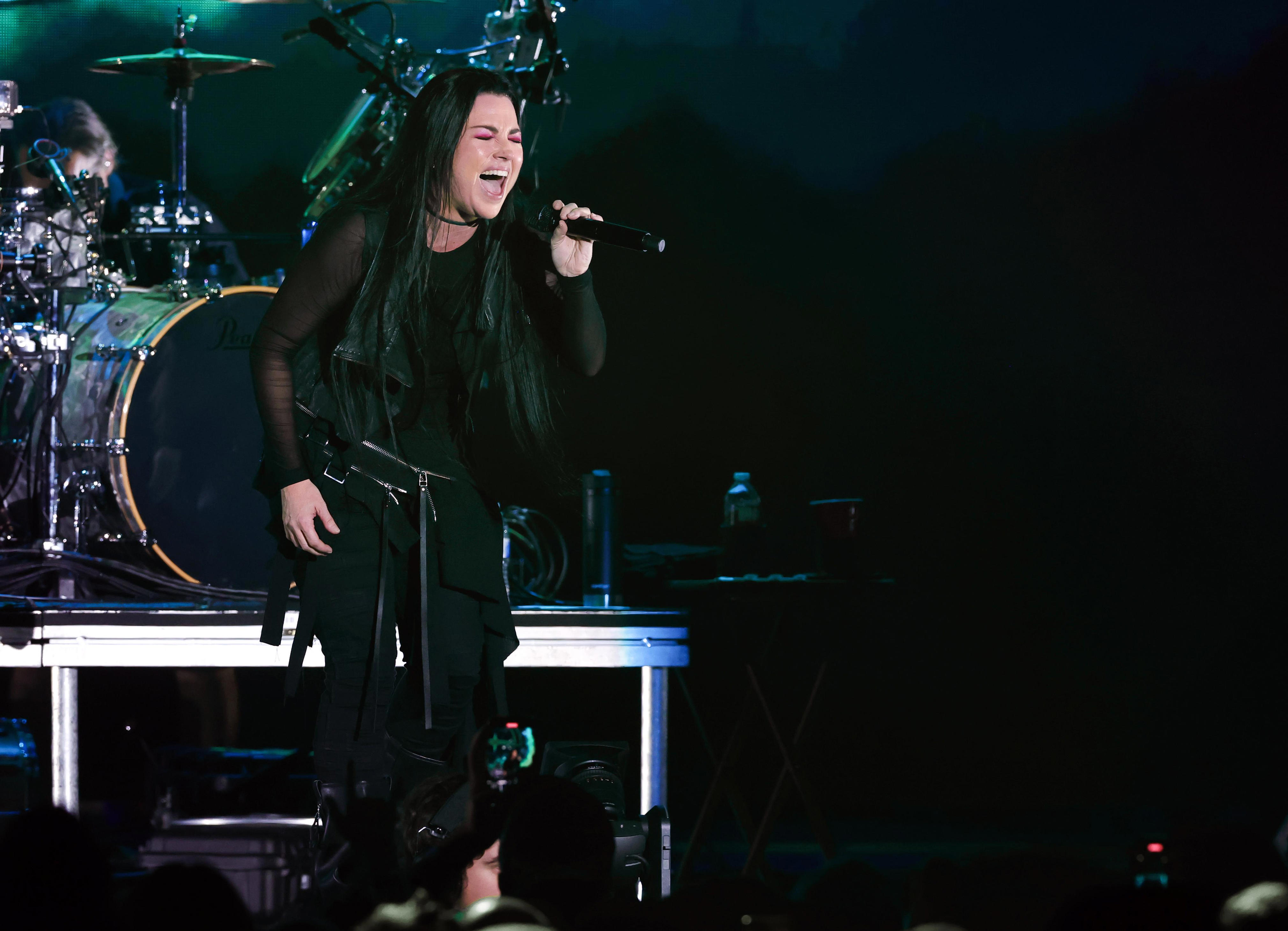Evanescence's Amy Lee gushes over son's metal passion: 'Good for my heart'