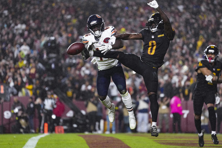 Sharp: 2025 Bears near top of NFL in receiver errors leading to ...