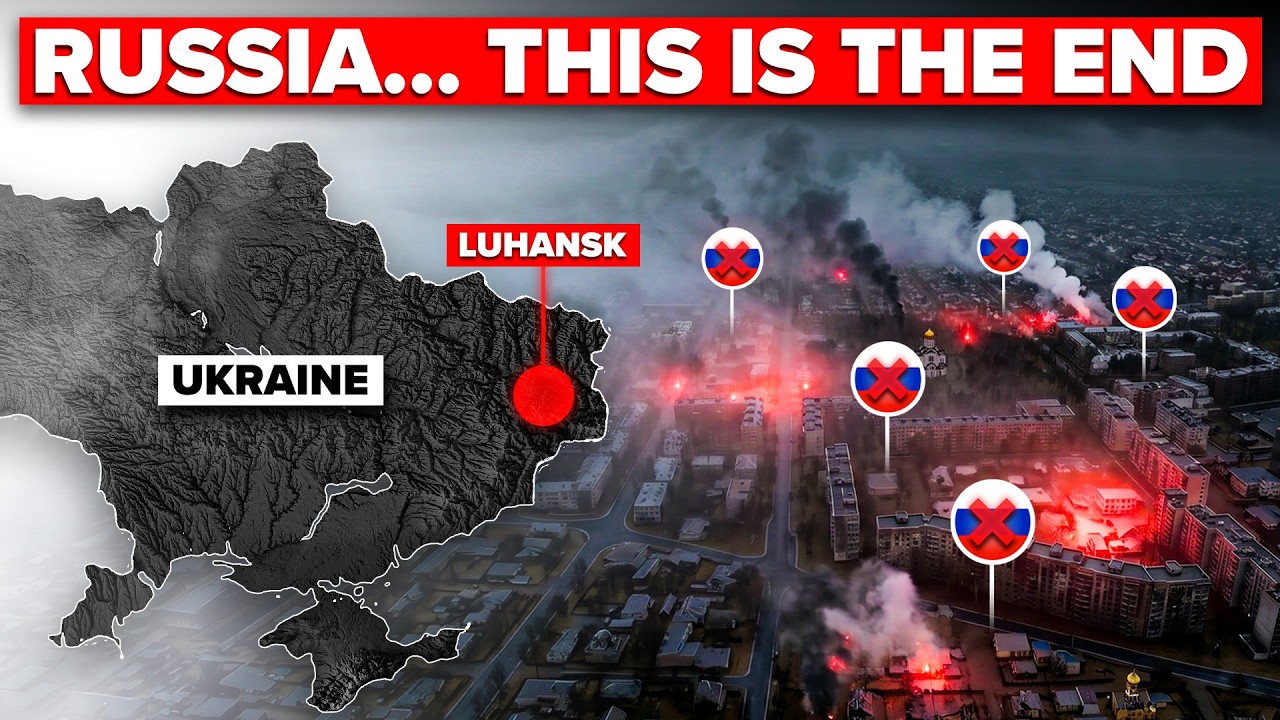 Something eerie is happening in Luhansk... Russian troops are too ...