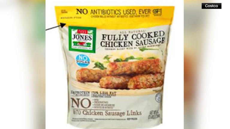 Chicken sausage sold at Costco recalled because some packages may ...