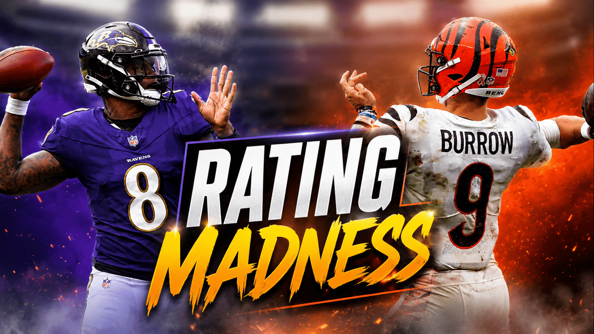 Bengals QB Joe Burrow in EA Madden 26's top-rated quarterbacks list