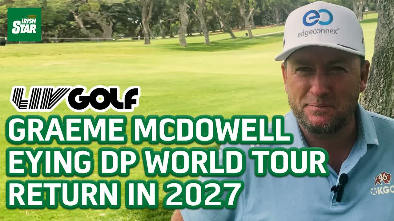 Graeme McDowell eyes DP World Tour return in 2027 amid LIV Golf uncertainty