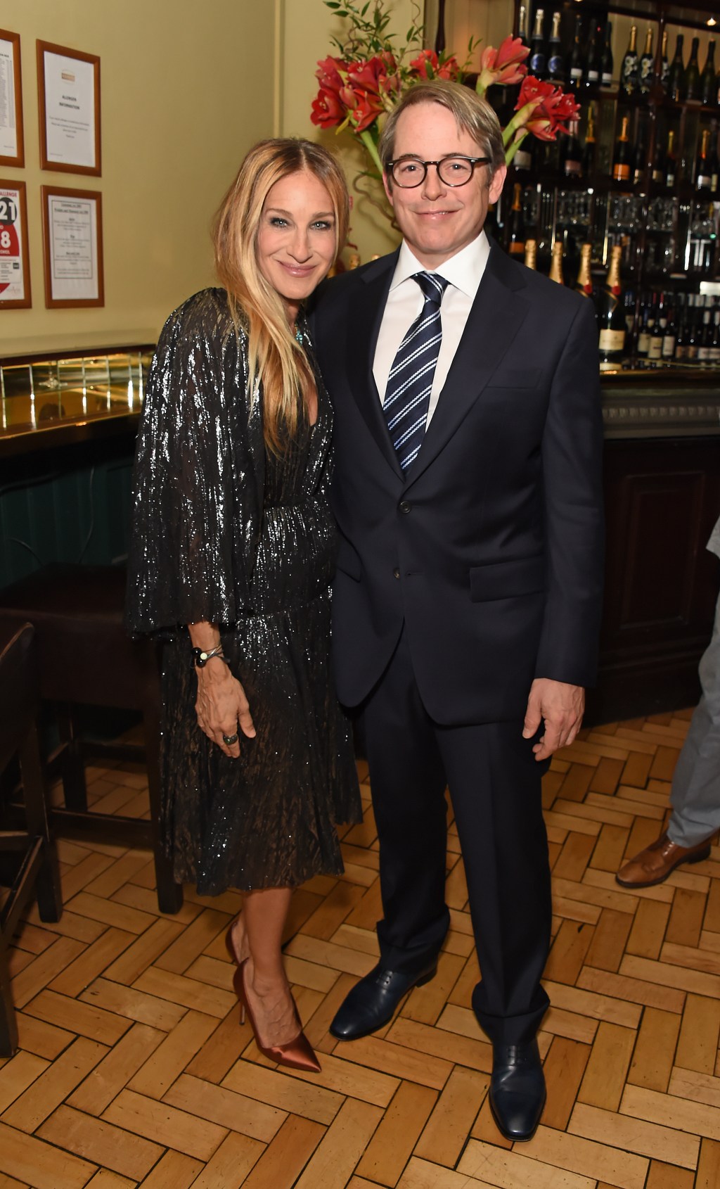 Sarah Jessica Parker and Matthew Broderick celebrate Knicks win with ...