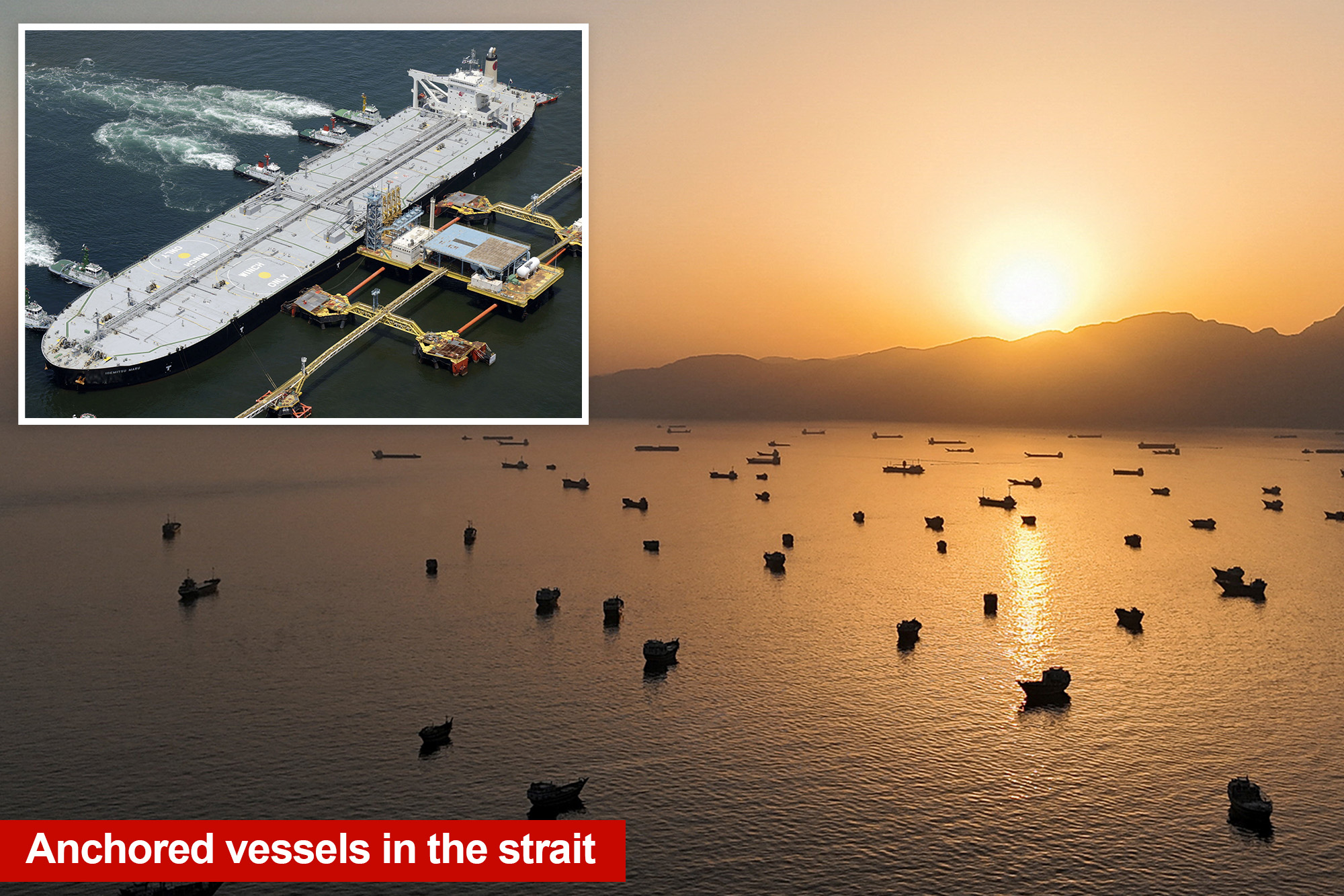 Nearly 900 outbound tankers went 'dark' to squeeze through Strait of ...