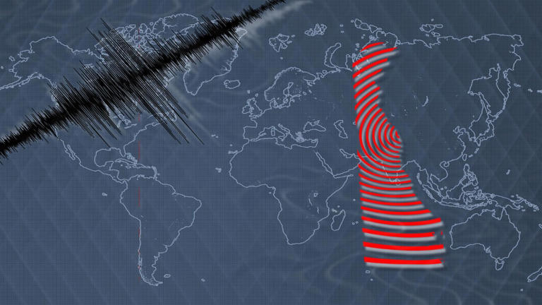 A magnitude 5.7 earthquake struck 154 km west-southwest of Pistol River ...