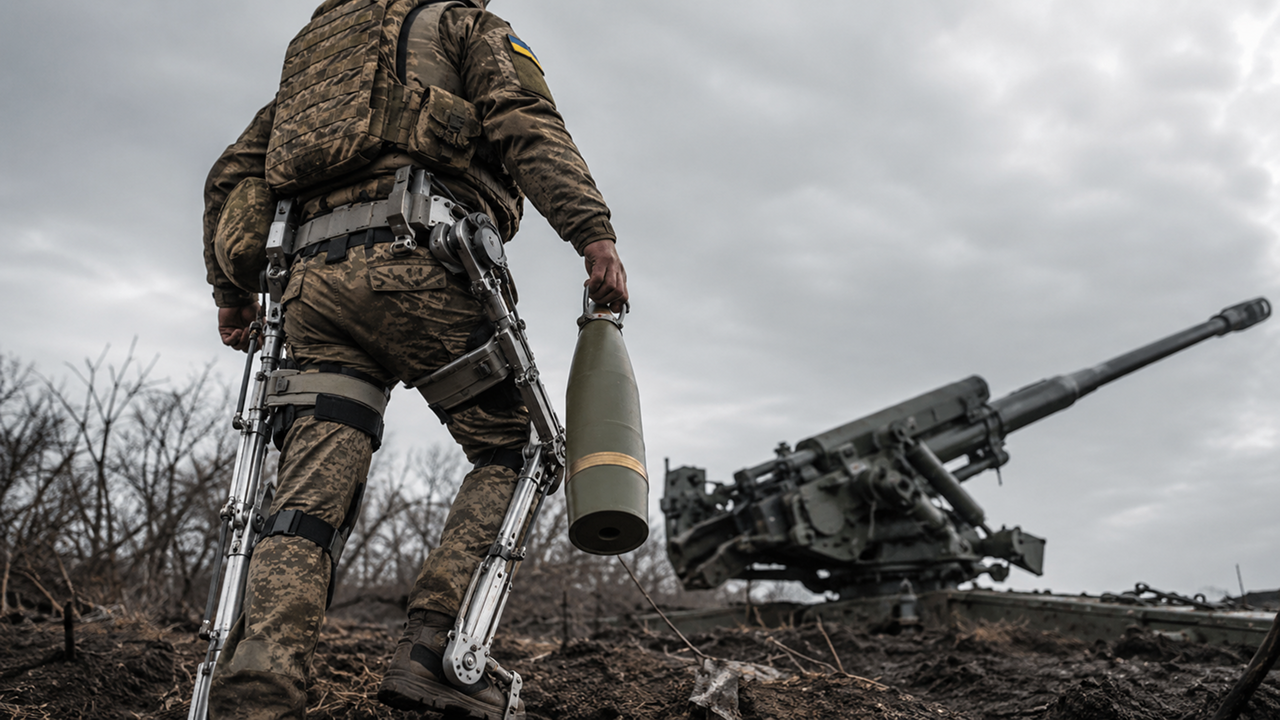 Ukraine's artillery crews are using exoskeletons in live combat while ...