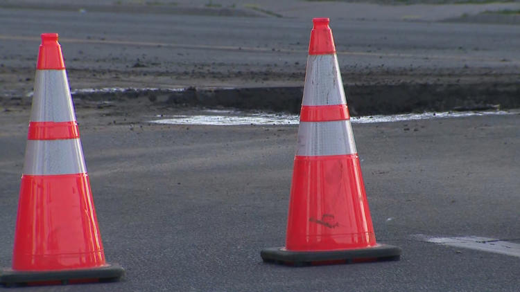 Sheridan Boulevard closed for water line break