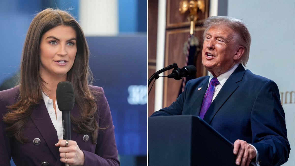 Kaitlan Collins fires back after Donald Trump’s Oval Office outburst ...
