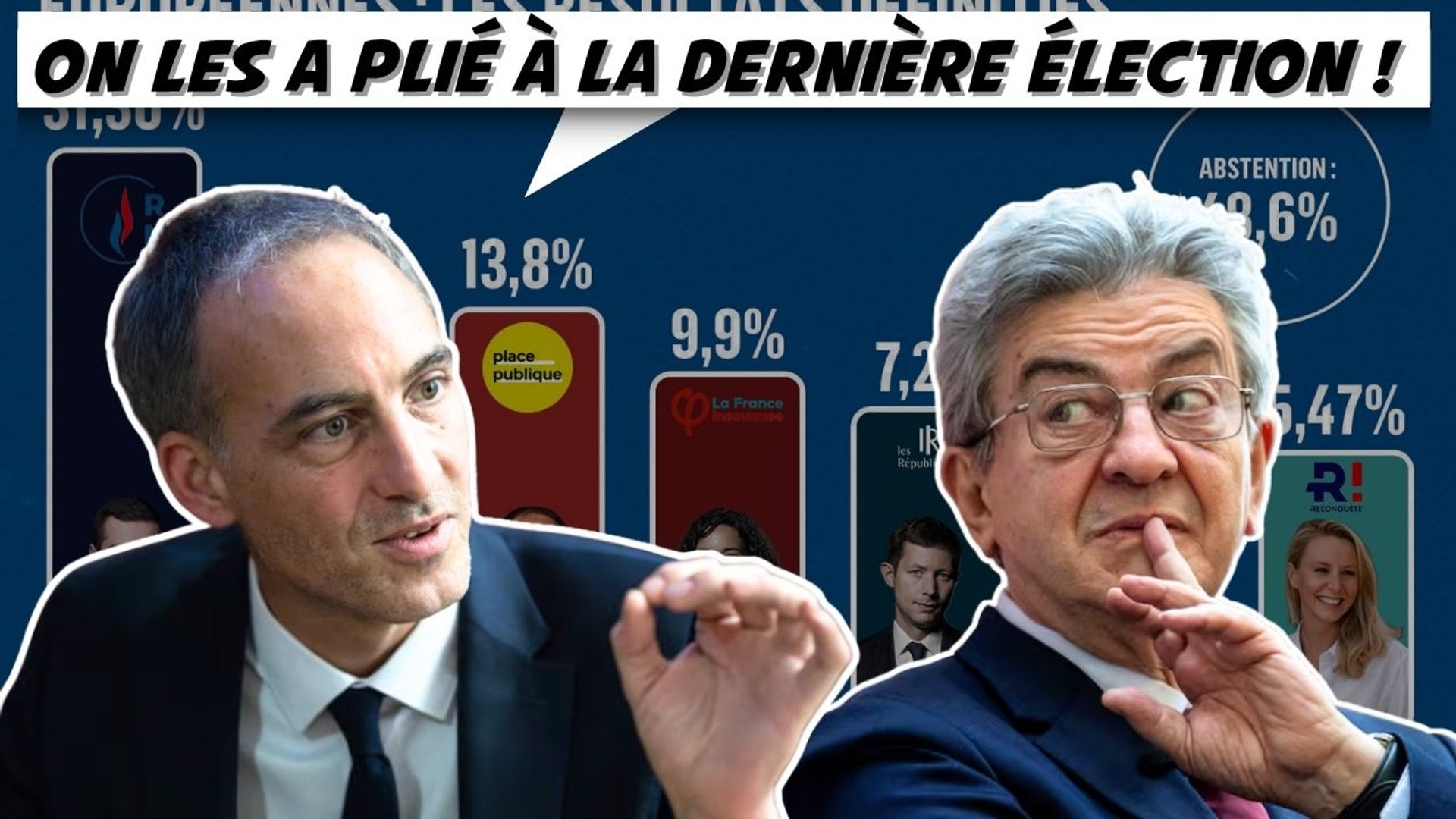 La réponse étonnante de Mélenchon à Glucksmann qui veut le plier à la ...