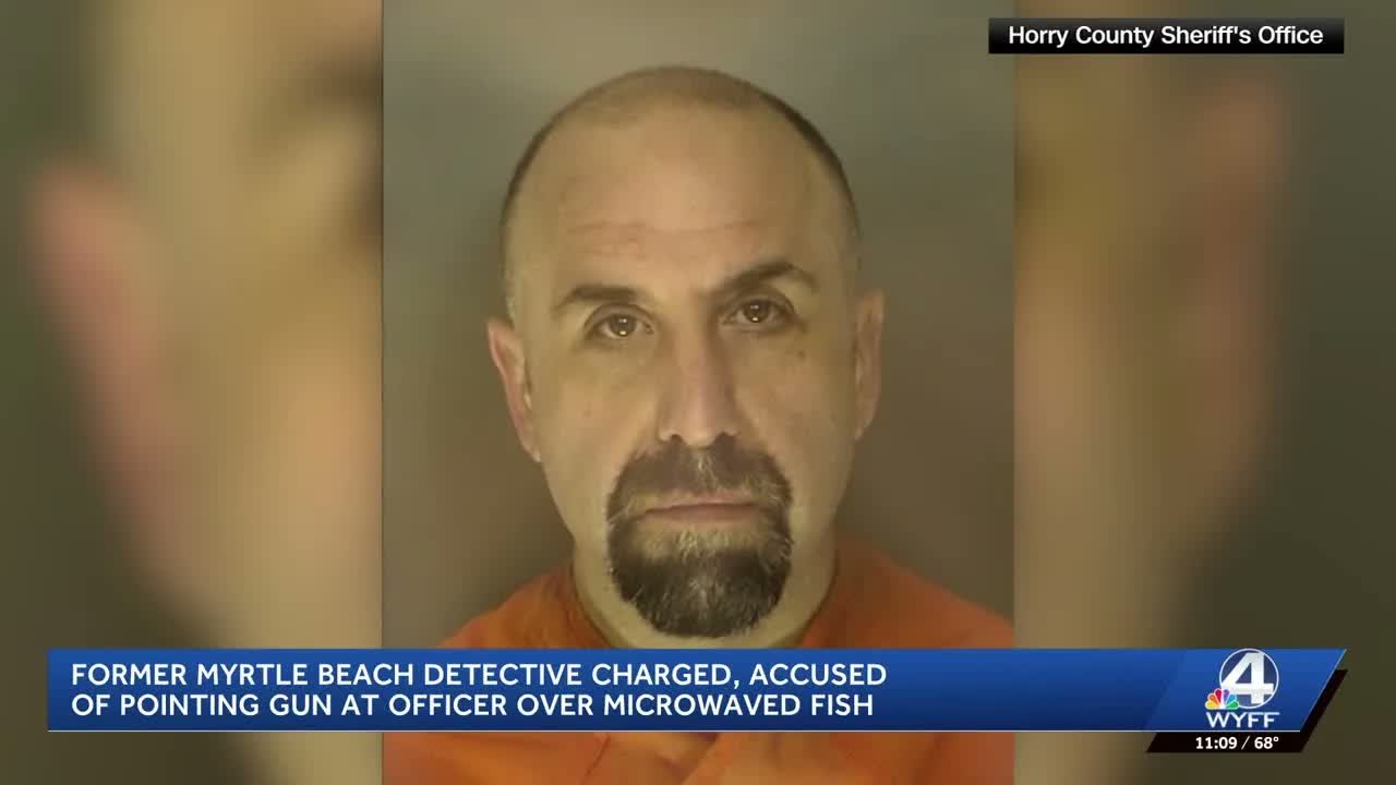 Former Horry County detective arrested over microwaved fish dispute