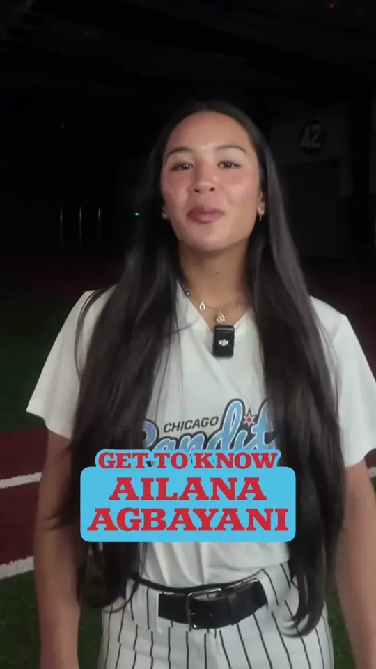 get to know Chicago Bandits infielder Ailana Agbayani! do you think yo ...