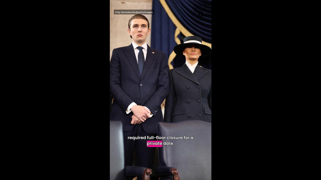 Barron Trump had his own 'floor in Trump Tower' while attending NYU's ...