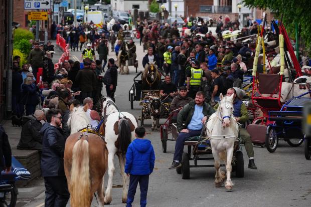 13 photos from first day of Appleby Horse Fair 2026 passing through ...