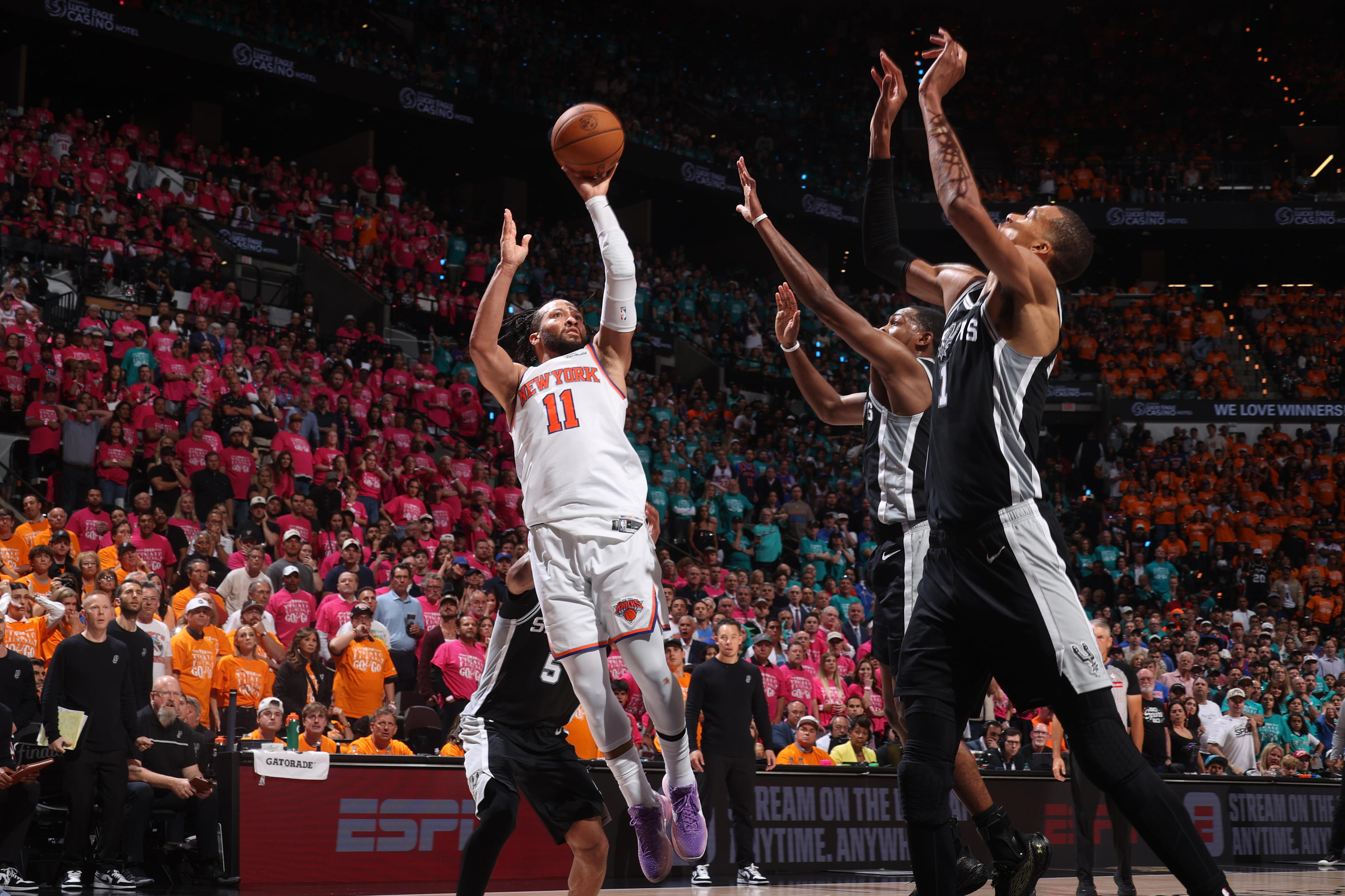 Knicks 105, Spurs 95: "This is next year"