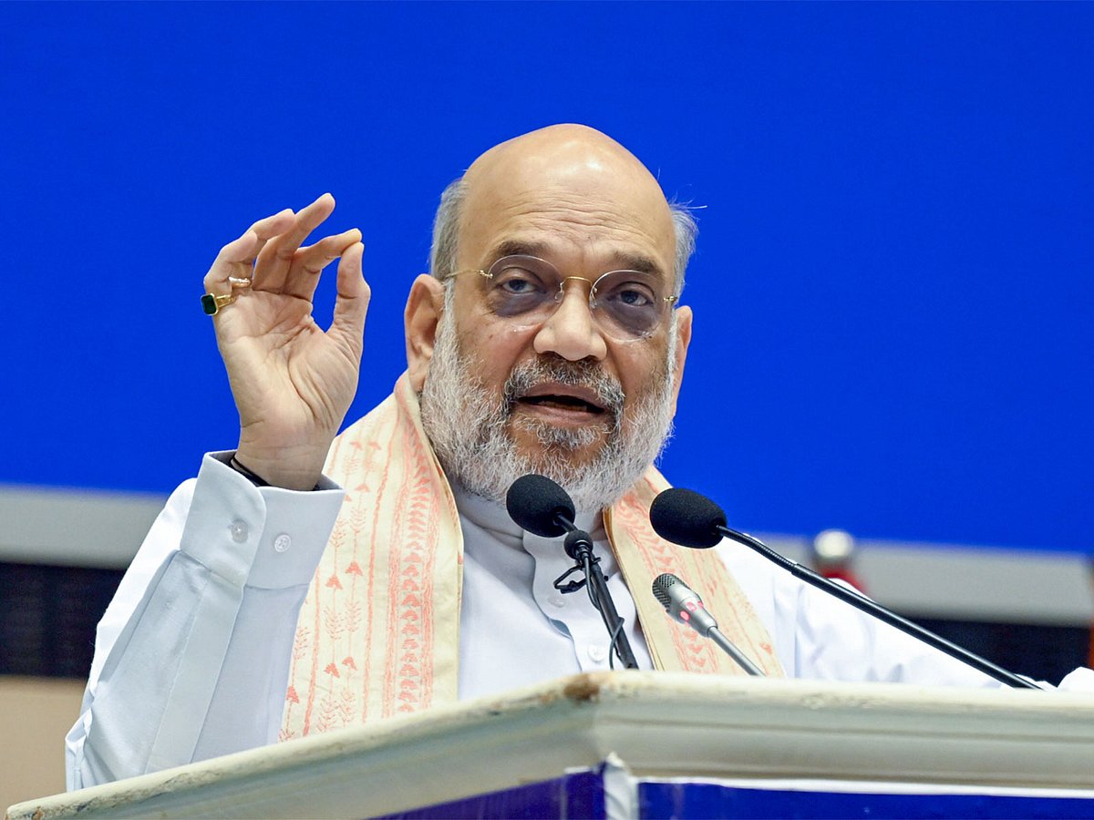 Meghalaya student group puts up posters seeking ILP during Amit Shah's ...