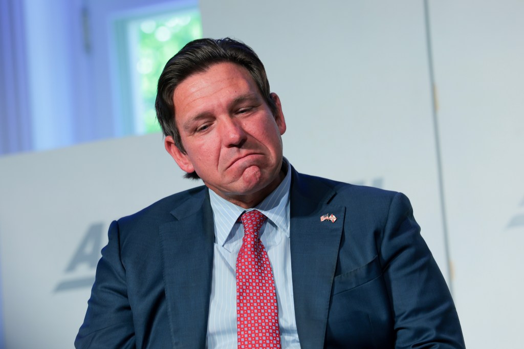 Florida Gov. Ron DeSantis reignites his war with Gavin Newsom with his ...