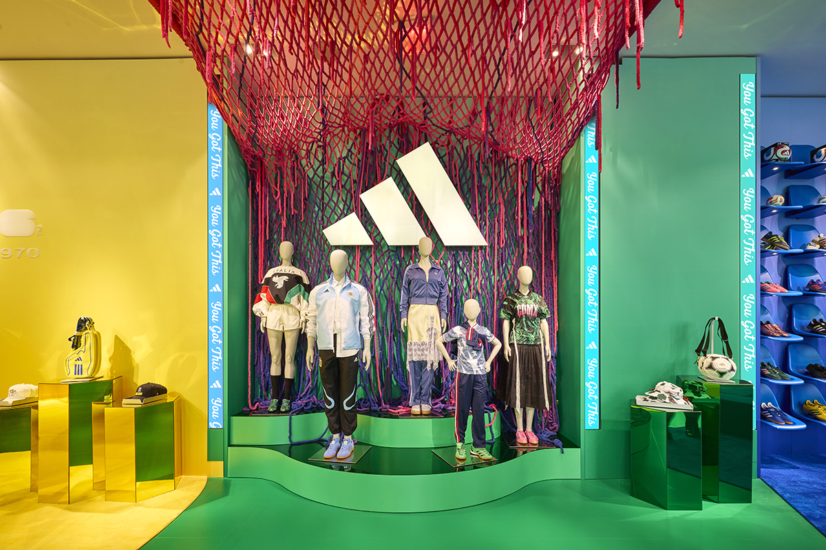 Inside the Adidas World Cup pop-up at Nordstrom NYC, photos