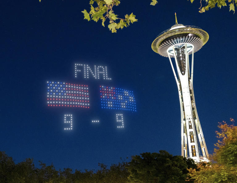 World Cup scoreboard in the sky: Drones will fly over Seattle to put ...