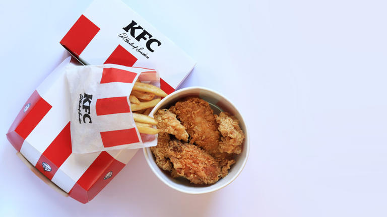 The cost of a bucket of chicken at KFC in the '60s vs 2026