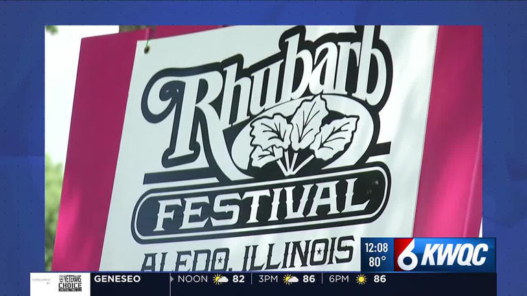 Aledo to welcome thousands of rhubarb fans at 34th annual festival this ...