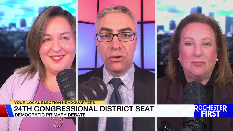 Watch: Democratic primary debate for 24th Congressional District