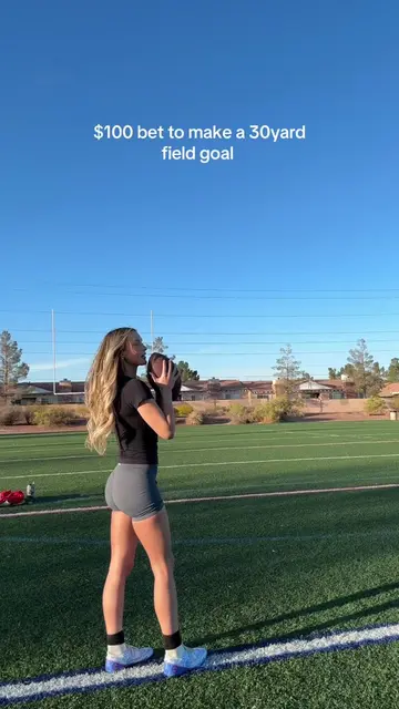 Can I win one hundred dollars kicking a 30 yard field goal?