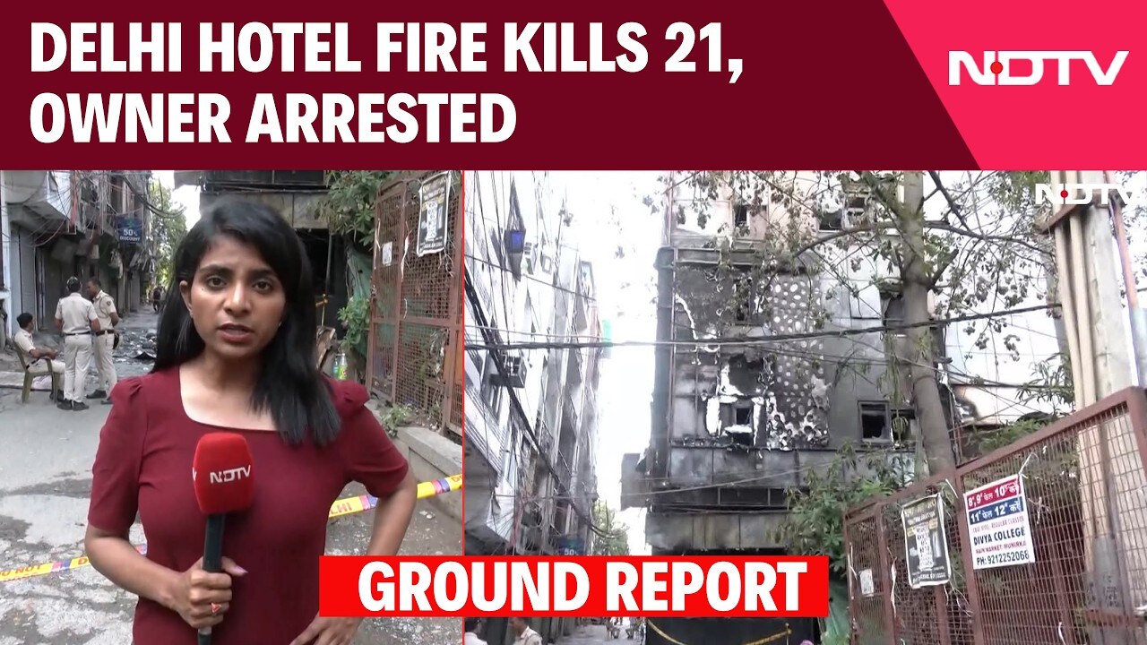 Delhi fire tragedy | Delhi hotel fire kills 21 in Malviya Nagar, owner ...