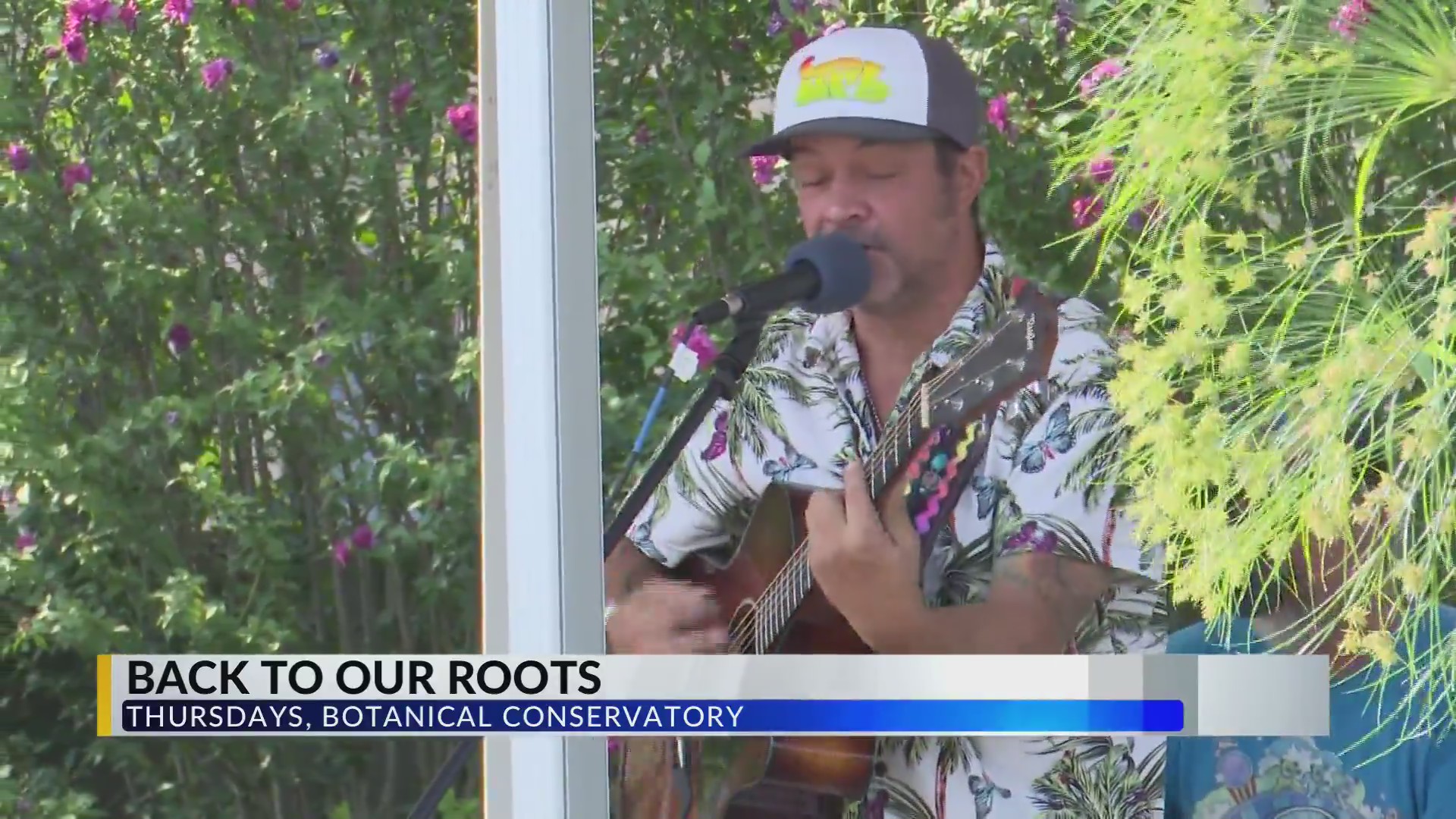 Summer music series at the Botanical Conservatory