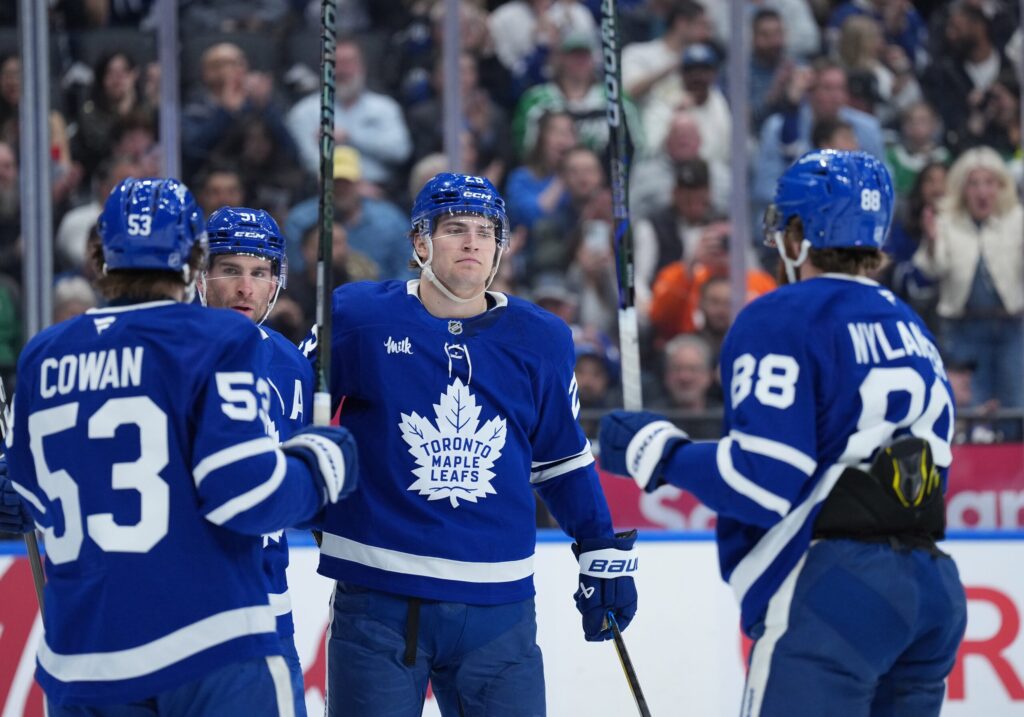 Maple Leafs fans dream big as Tinus Luc Koblar signs entry-level deal ...