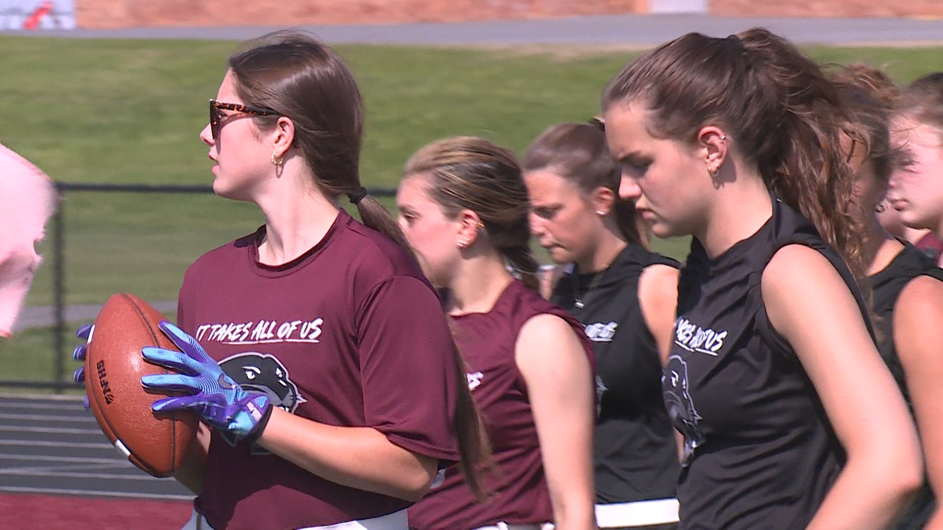 Northeastern Clinton High School girls' flag football gears up for ...