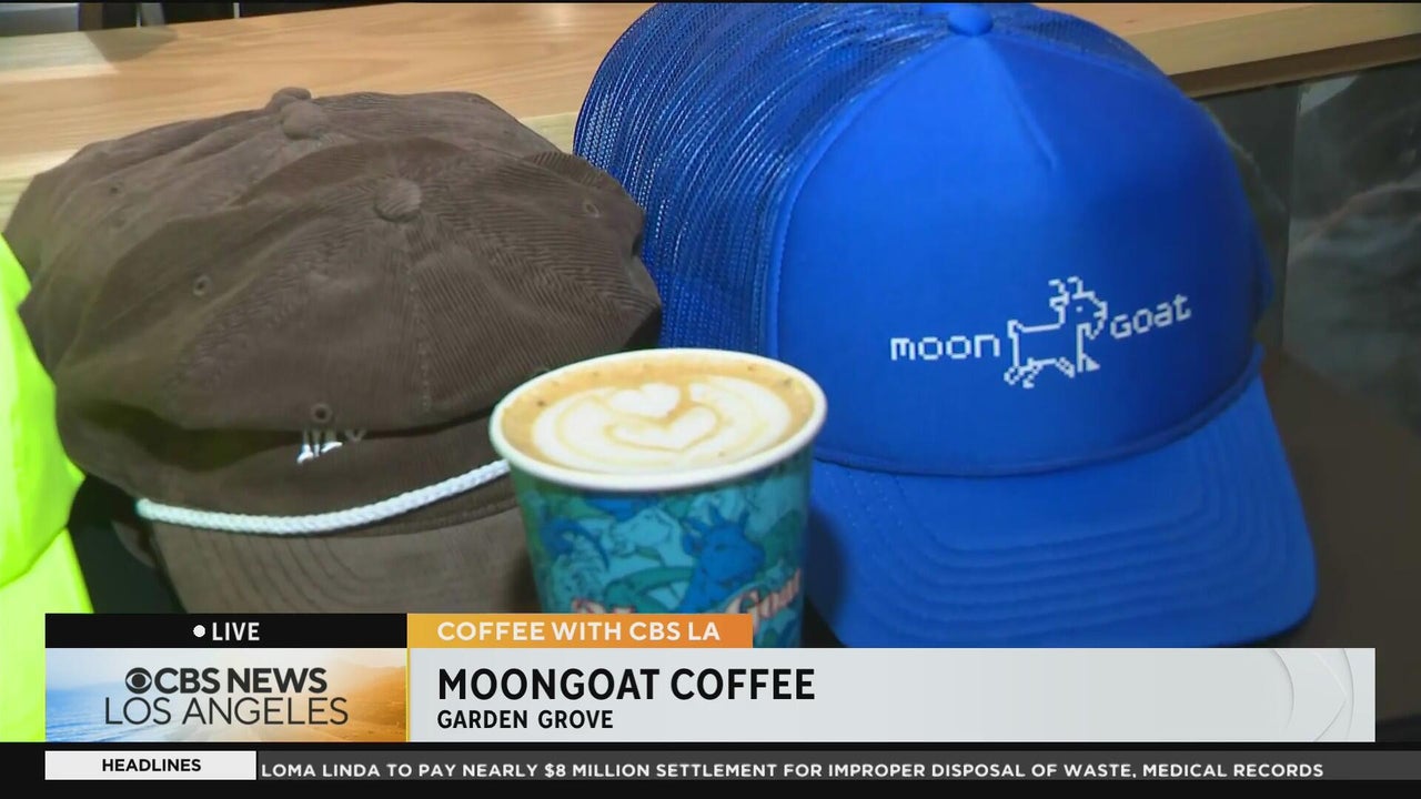 Coffee with CBS LA | MoonGoat Coffee in Garden Grove