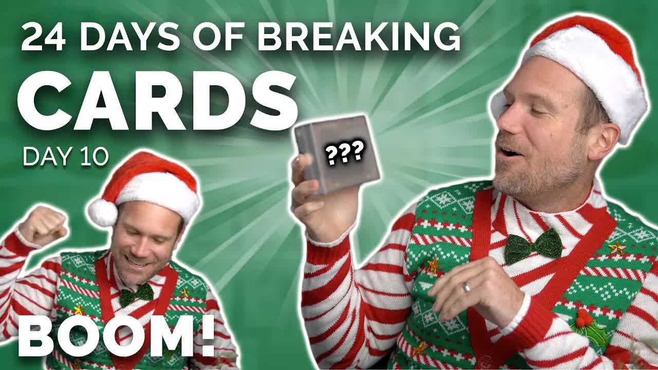 Boom! Huge rookie card auto 💥 Advent charity box break day 10