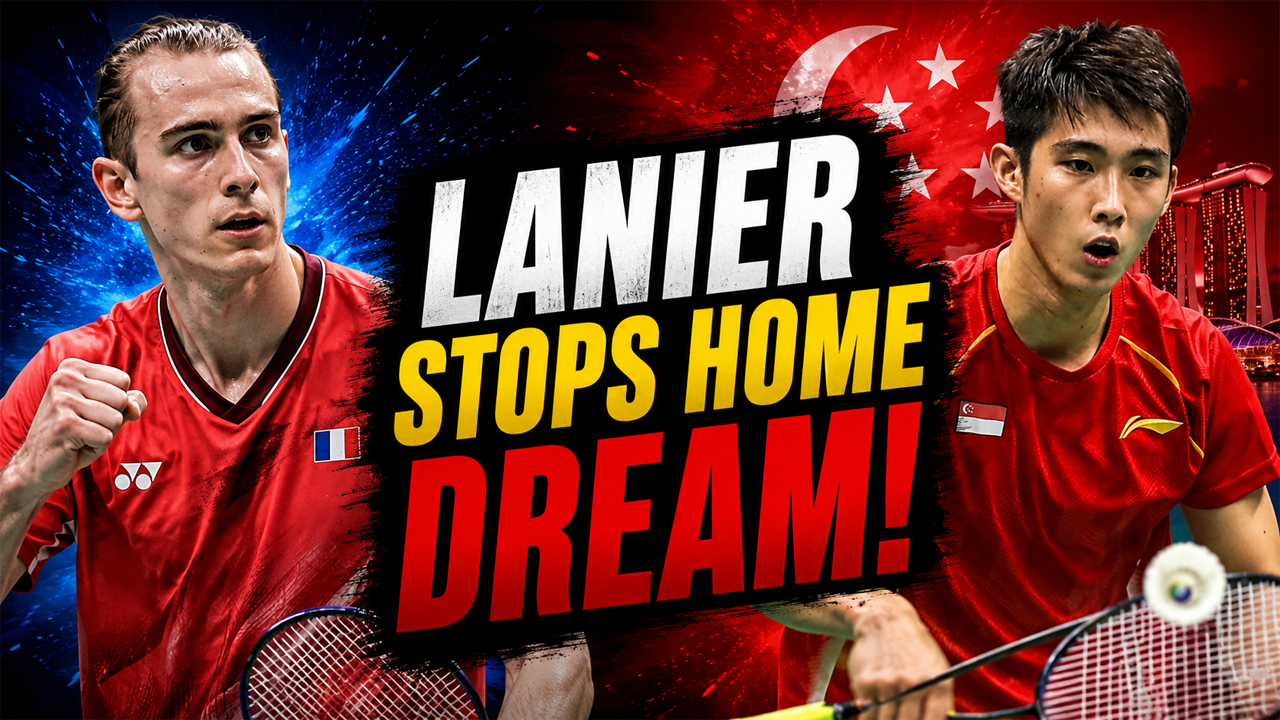 Lanier stuns home crowd, ends Loh’s dream run