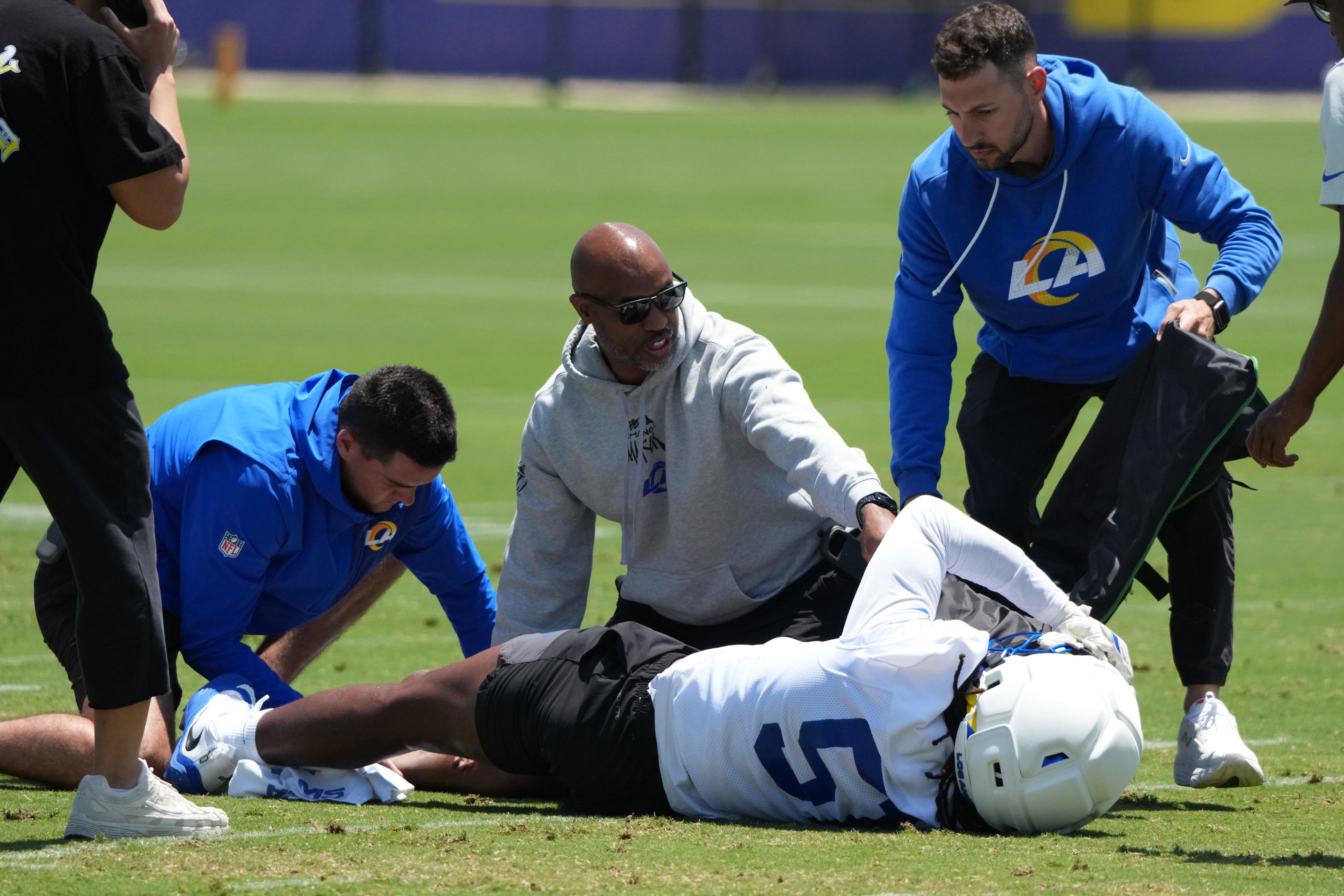 Rams place 2 rookies on season-ending injured reserve