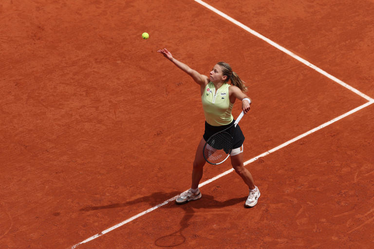 Best images of surprise French Open finalist Maja Chwalinska