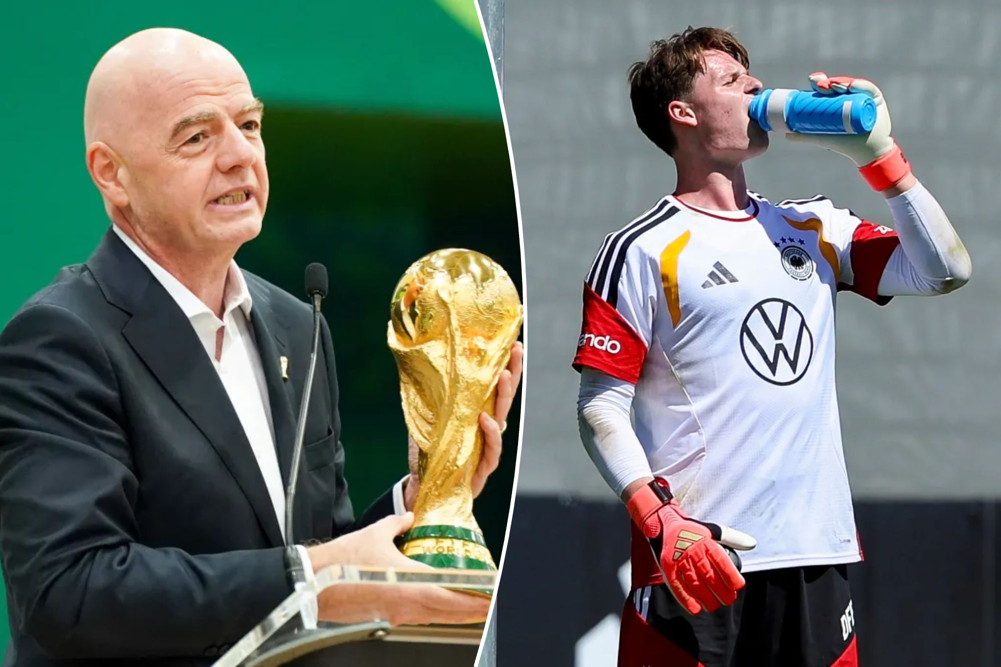 FIFA: Actually you can't bring a water bottle to World Cup