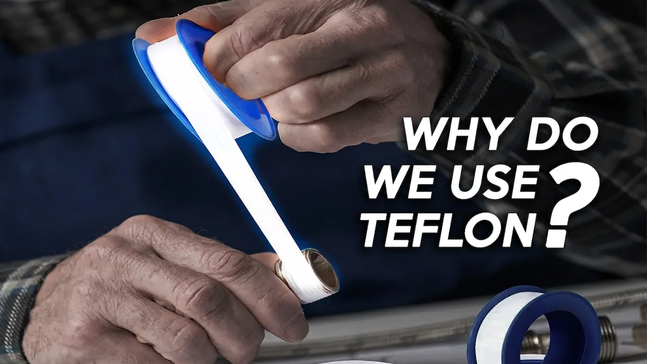 What’s Teflon for? Why do we use Teflon tape on pipes?