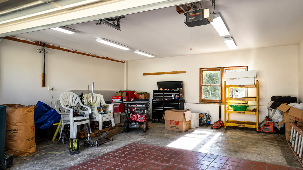 Transforming a messy garage into a dream workshop