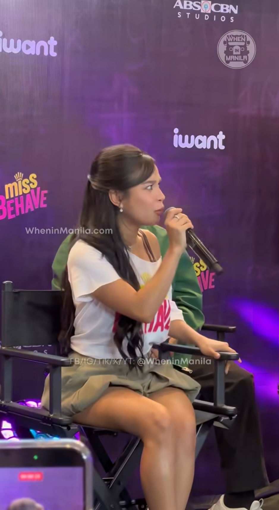 Turns out Xyriel Manabat is the ultimate Miss Behave in real life too