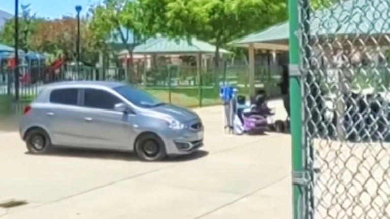 Watch: Man fleeing police drives through Little League game in California