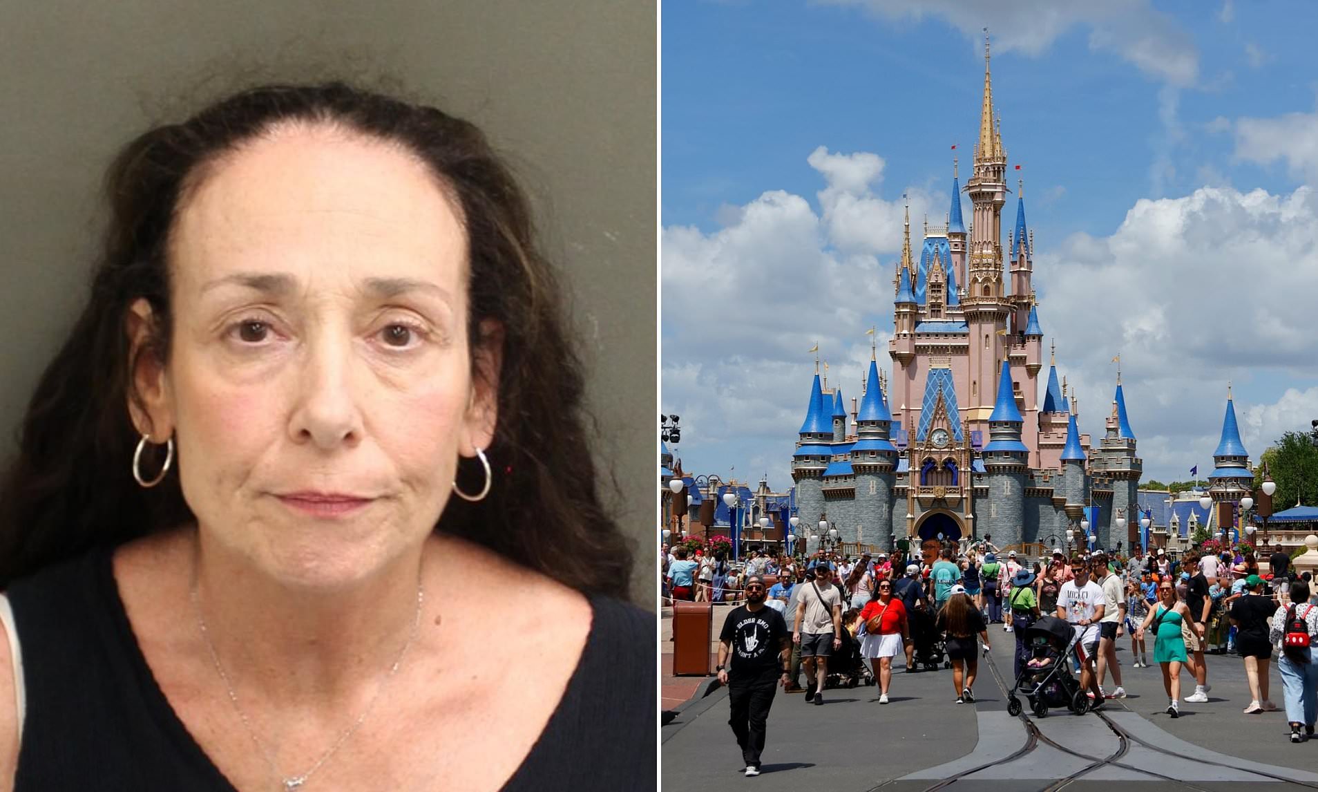 Disney adult from hell, 57, hurled water over restaurant manager and ...