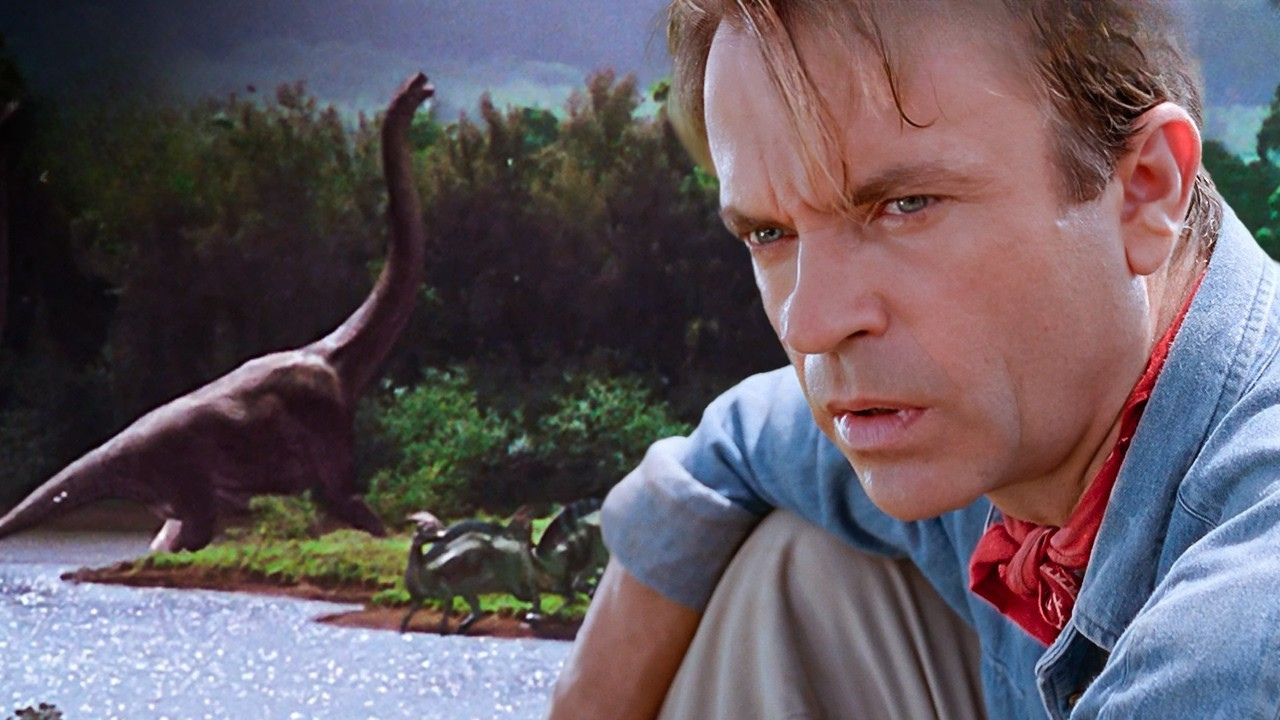 Dr. Grant sees the brachiosaurus (full scene) | Jurassic Park