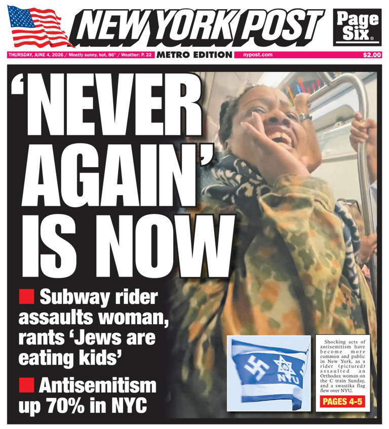 Mamdani under fire for silence on harrowing antisemitic NYC subway ...